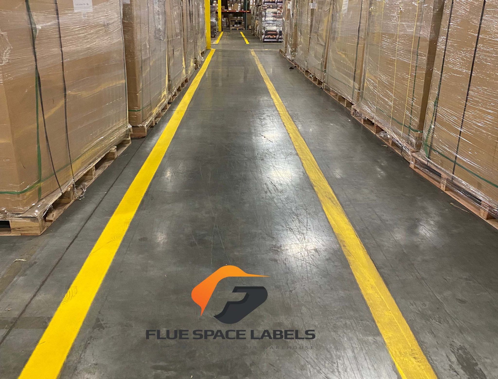 Warehouse Line Striping improve organization in your warehouse