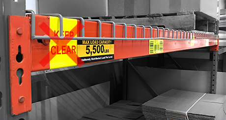 Flue Space Labels - warehouse conformance Flue Labels (Recommended)