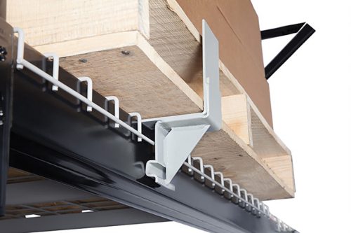 Flue Space Pallet Back Stops for pallet rack systems in a warehouse