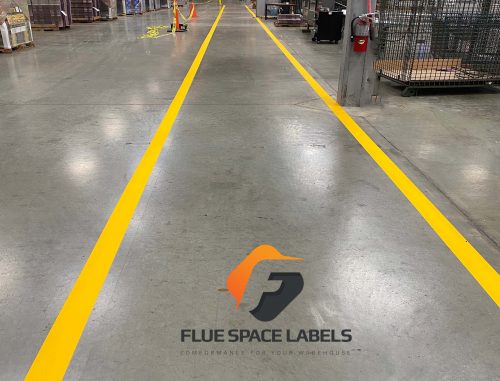 Warehouse Line Striping improve organization in your warehouse