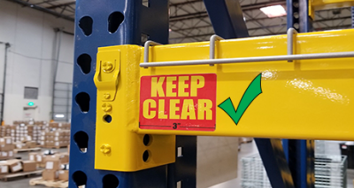 Flue Space Labels - warehouse conformance Flue Labels (Recommended)